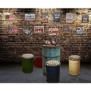 New Deco Cold Beer Here Vintage Retro Rustic Metal Tin Sign Pub Wall Deor Art 8x12 Inches (20x30cm)