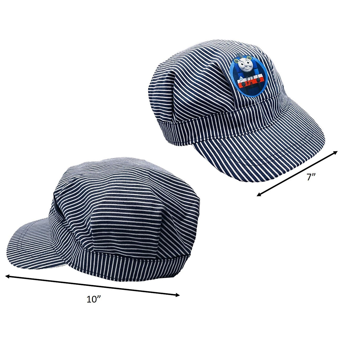 ProductMix Thomas The Train Hat Gift Set with Navy Blue Bandana and Whistle (3 Items) -Toddler/Preschool Boys