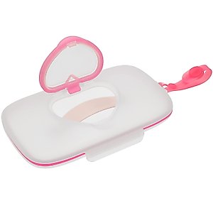 Box Portable Refillable Baby Wipes Dispenser Case Wipes Carrying Holder for Home Outdoor Travel