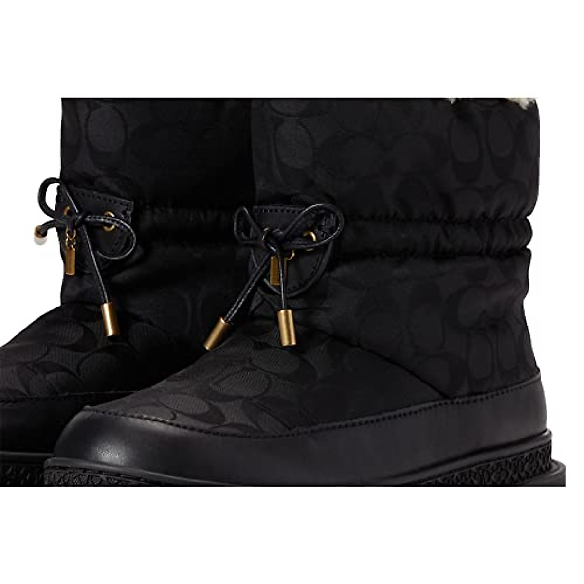 COACH Kailee Nylon Bootie Black 9 B (M)