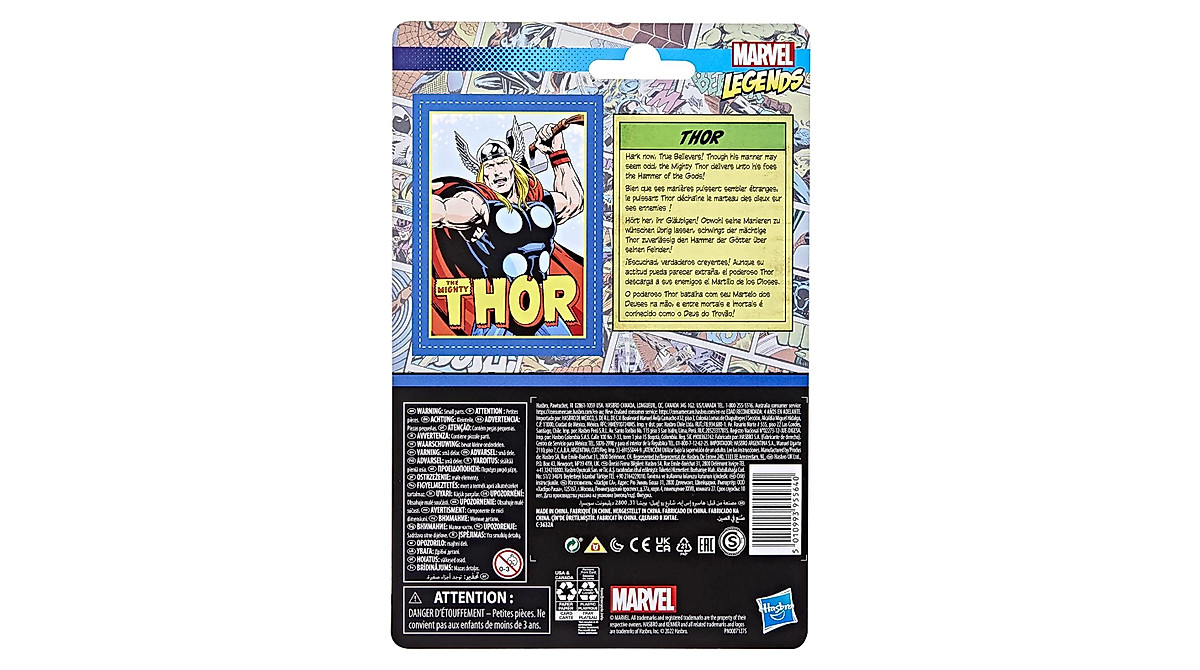Buy Marvel Retro Thor Action Figure - 3.75" Collectible