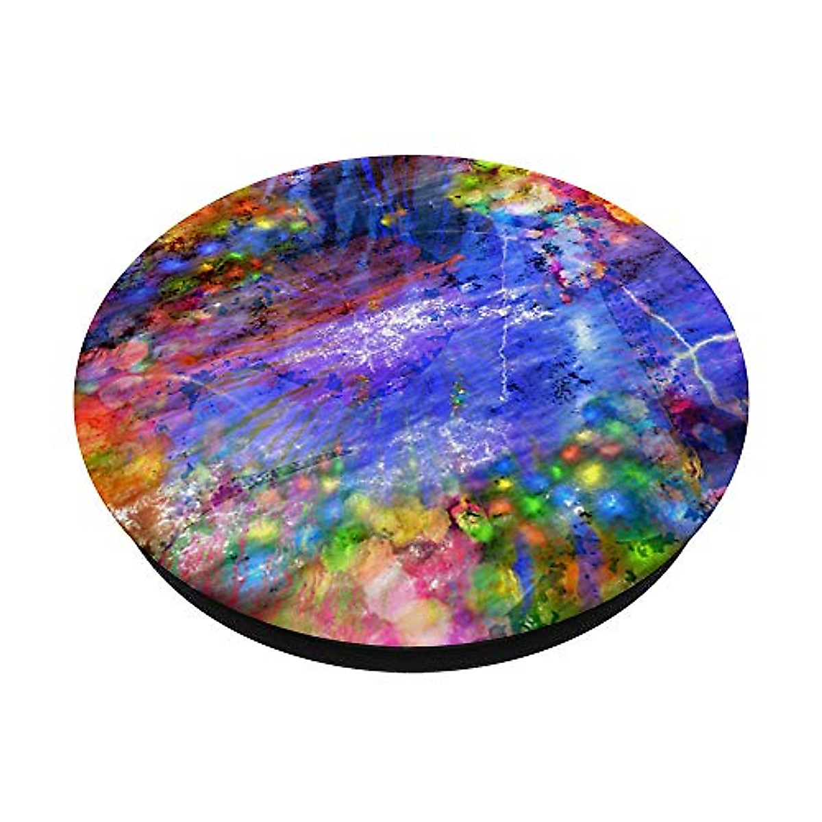 Dark Blue Purple Cellphone Holder for Hand Pop Up Phone Knob PopSockets PopGrip: Swappable Grip for Phones & Tablets