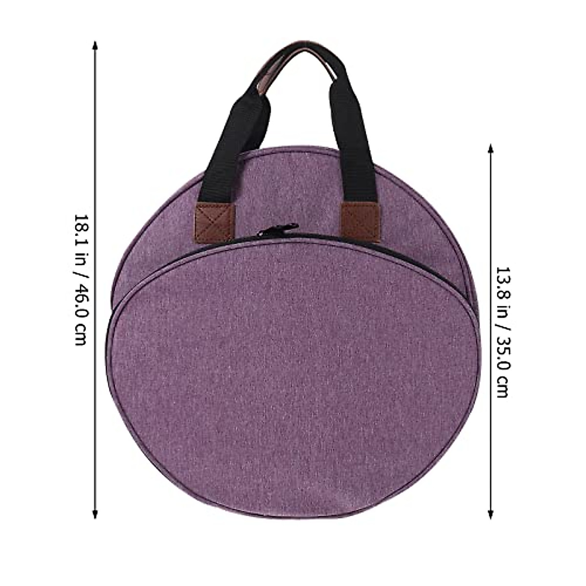 Embroidery Storage Carrying Bag Case: Portable Sewing Hoops Bag Cross Stitch Tools Kits Supplies for Embroidery Project Crochet Hooks Needles Yarns