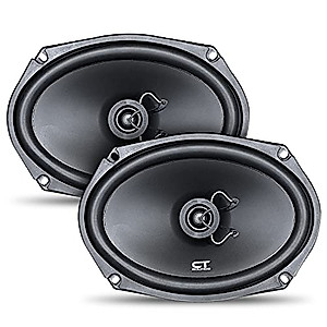 CT Sounds BIO-6X9-COX 6x9 Inch Coaxial Car Speakers, 200 Watts Max, Pair
