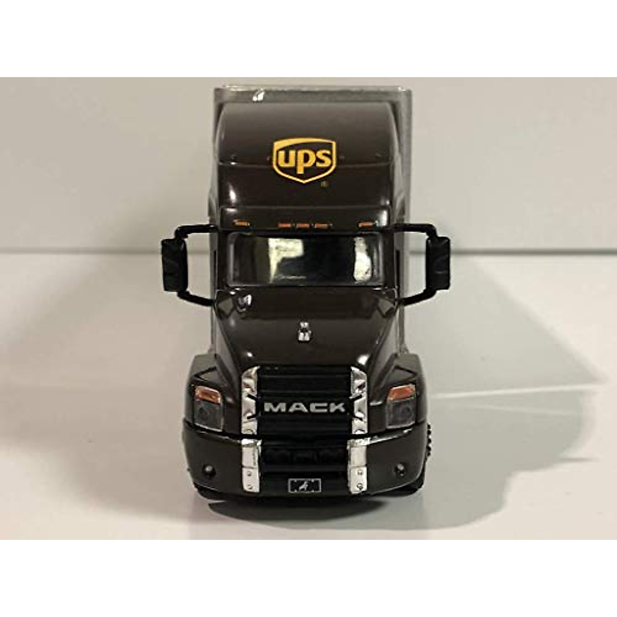 Mack 1/64 2019 Anthem Semi w/ Box Trailer, United Parcel Service (UPS), Greenlight