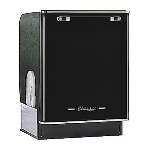 Unique Appliances UGP-24CR DW B 24" Retro Dishwasher, Black