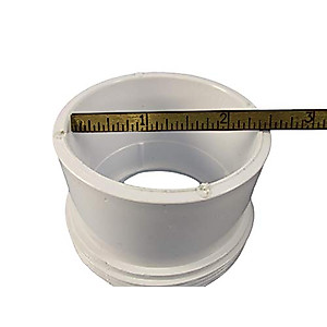 Hot Tub Spa 2" Slip X 2" Heater Union & Gasket 3" O.D.