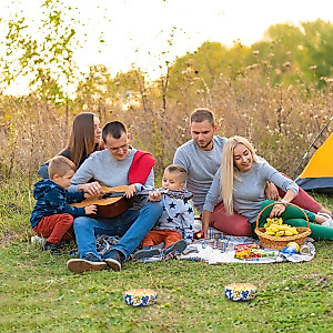 Natural Citronella Candles Outdoor Indoor, 4 Packs 5oz Travel Tin Soy Wax Aromatherapy Candles for Patio Yard Home Camping