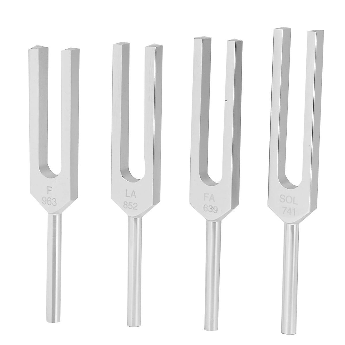 Tuning Fork Set, 9Pcs 174/285/396/417/528/639/741/852/963Hz Chakra Healing Musical Tuning Fork Hammer Set 9Pcs For Tuning Tuning-Devices Instrument Tuner Device