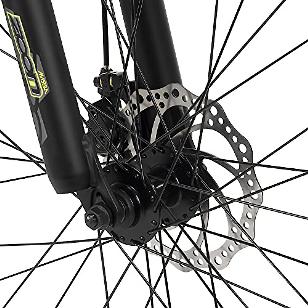 ROYCE UNION RTE 26” Electric Mountain Bike, Pedal Assist to 20MPH, Matte Black, 8 Speed, Removable 36V 10.4AH Lithium Battery