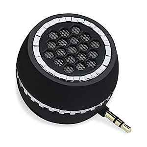 INTSUN Mini Portable Speaker, 3W Mobile Phone Speaker Line-in Speaker with Clear Bass 3.5mm AUX Interface, Plug and Play for iPhone, Smartphone, IPad, Computer