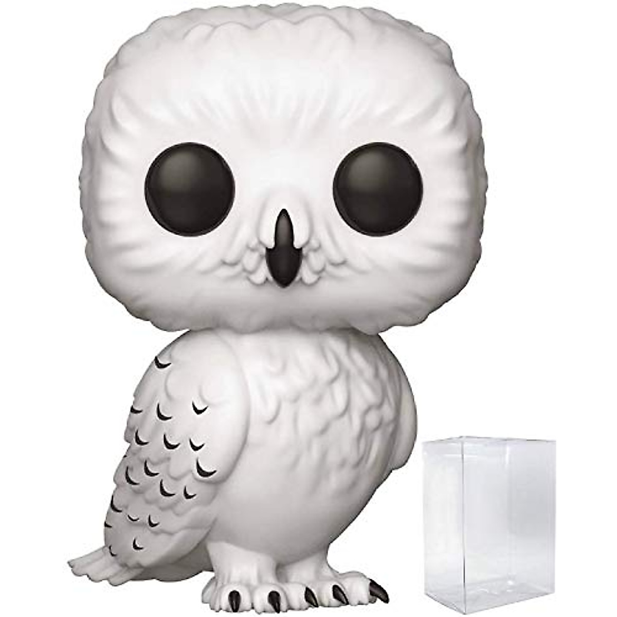 Harry Potter - Hedwig (Owl) Funko Pop Vinyl Figure (Bundled with Compatible Pop Box Protector Case), Multicolored, 3.75 inches