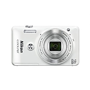 Nikon COOLPIX S6900 16MP Digital Camera with 12x Zoom, Natural White (International Version, No Warranty)
