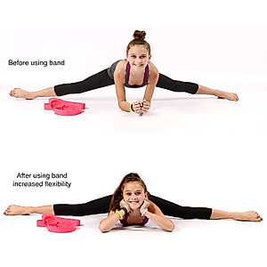 Ballet Stretch Band for Dance, Gymnastics, Cheerleading, Pilates. Improves Elastic Flexibility and Enhances Daily Stretching - Designed by PS Athletic
