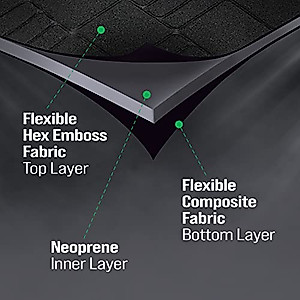 Samsonite, Neoprene Waterproof Car Seat Cover, Universal - Fits Most Vehicles, Non-Slip Backing, Side Airbag Compatible, Super Easy Slip-On Assembly