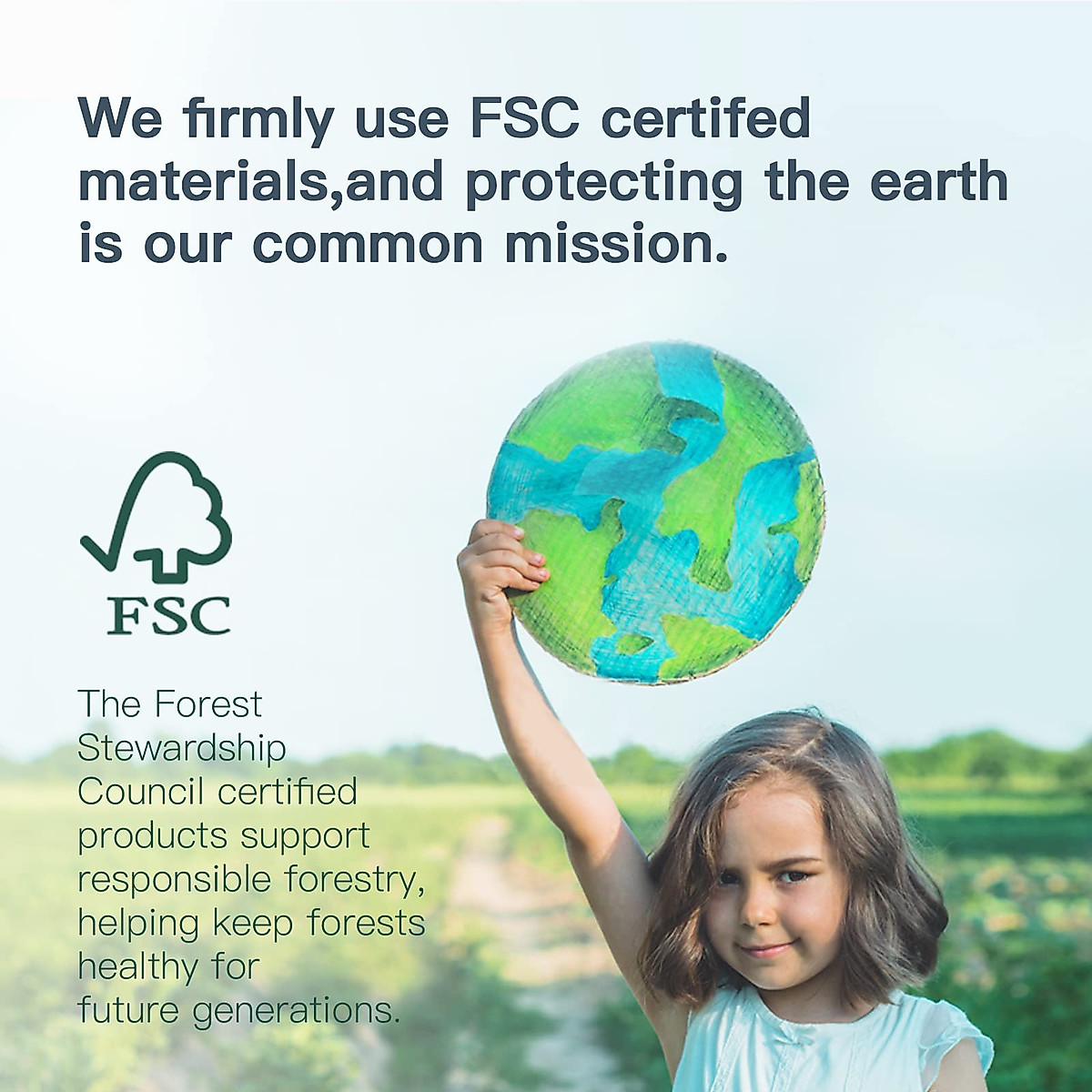 TOOKYLAND Colored Wooden Blocks Stacking Board Games Tumble Tower Games with Animal Pictures for Kids Boys Girls - 80 Pieces