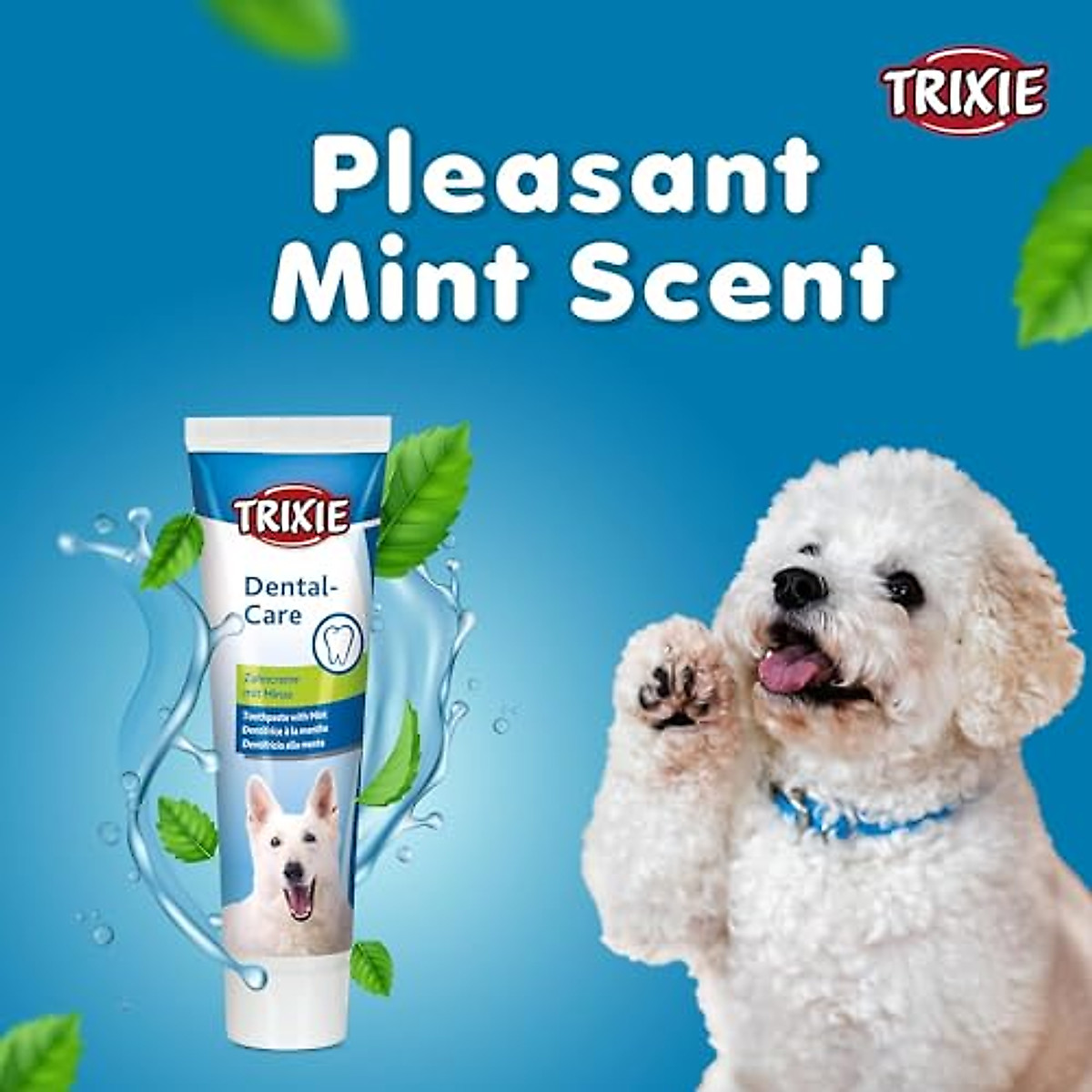 TRIXIE Mint Toothpaste for Dog, 100 G, White