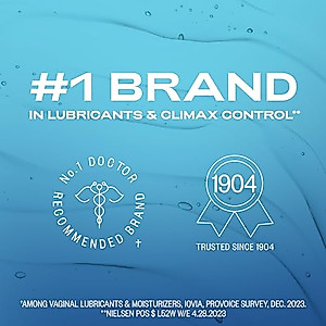 K-Y Jelly Water Based Lube For Sex, Anal Lube, Non-Greasy Water Based Personal Lubricant, pH Friendly Sex Lube Can Be Used With Sex Toys For Women & Male Sex Toys, Condom Friendly Personal Lube, 4 OZ