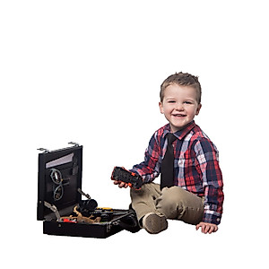 Childs dress up Briefcase, Kids pretend play suitcase, toy