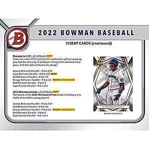 2022 Topps Bowman Baseball Trading Card Mega Box