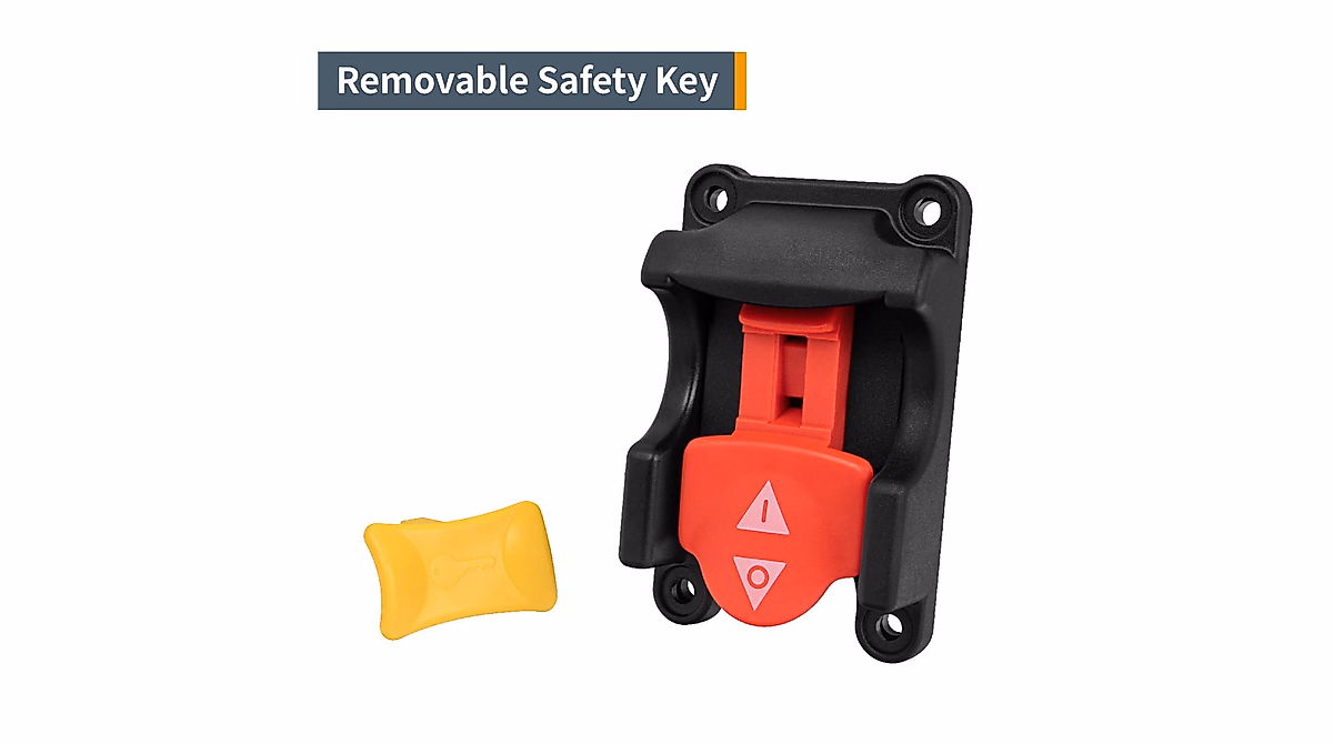 POWERTEC 71649 Table Saw Switch Replacement, Compatible with Ryobi ...