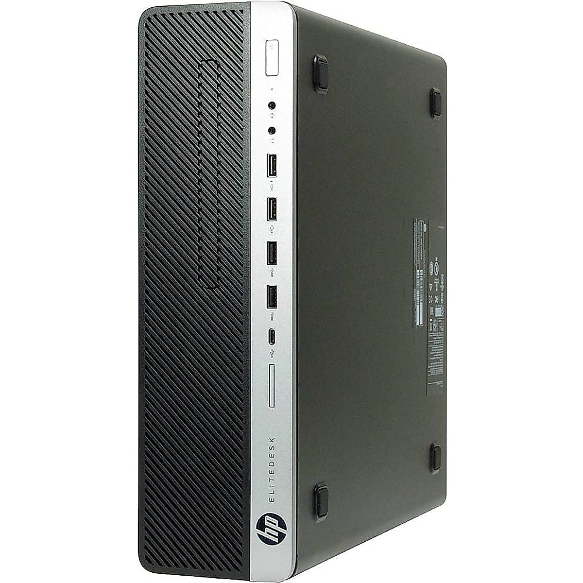 HP EliteDesk 800 G3 SFF Desktop Intel i7-7700 UP to 4.20GHz 32GB DDR4 New 512GB NVMe M.2 SSD Built in WiFi BT Dual Monitor Wireless Keyboard & Mouse Support Win10 Pro (Renewed)