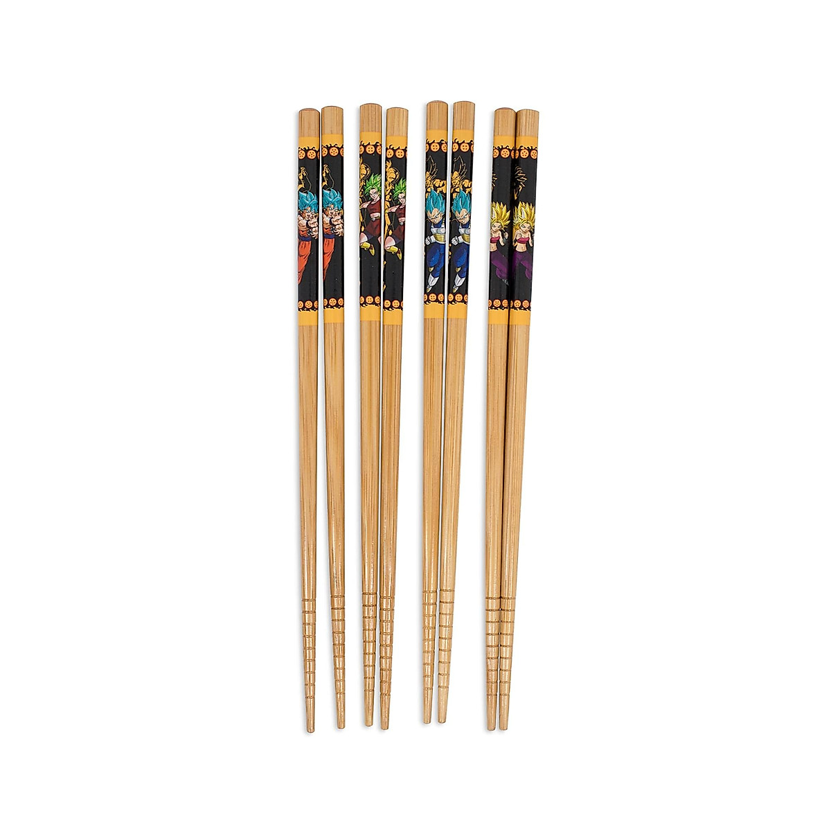 Dragon Ball Super Bamboo Chopsticks | Set of 4
