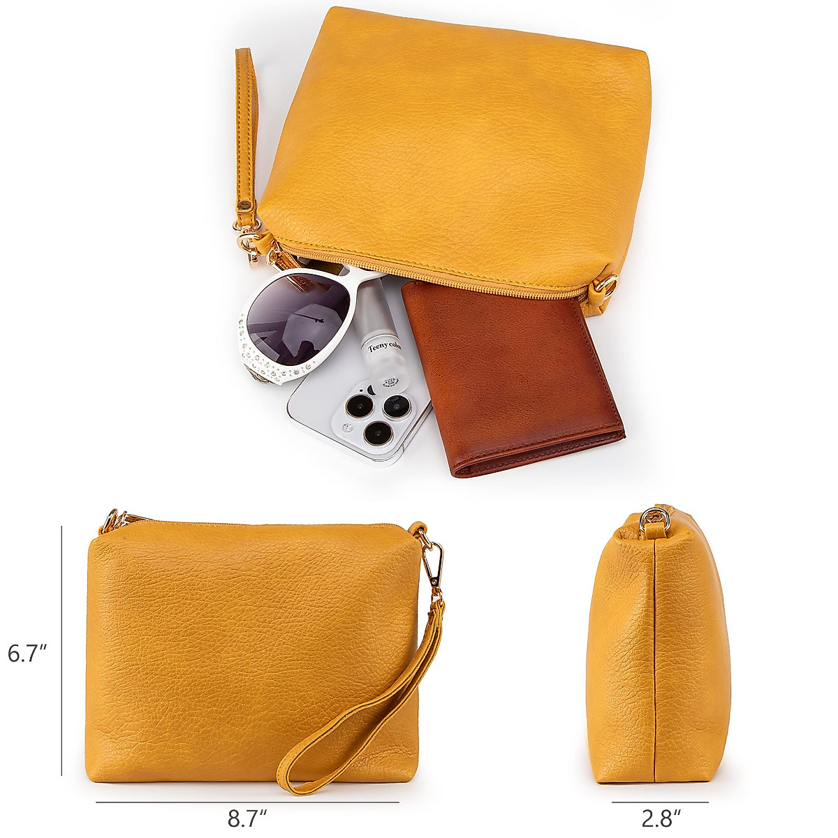 Montana West Hobo Bags for Women Ultra Soft Foldable Shoulder Bag Purse with Coin Purse,MWC2-122YL