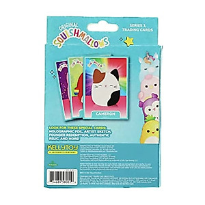 Squishmallows Official Kellytoy Series 1 Trading Cards (Pack of 6)