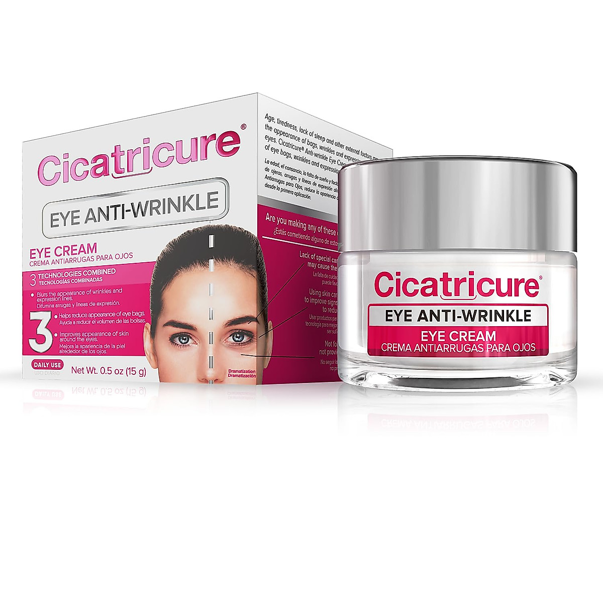 Cicatricure Blur & Filler Anti Wrinkle Eye Treatment, 0.5 Ounce