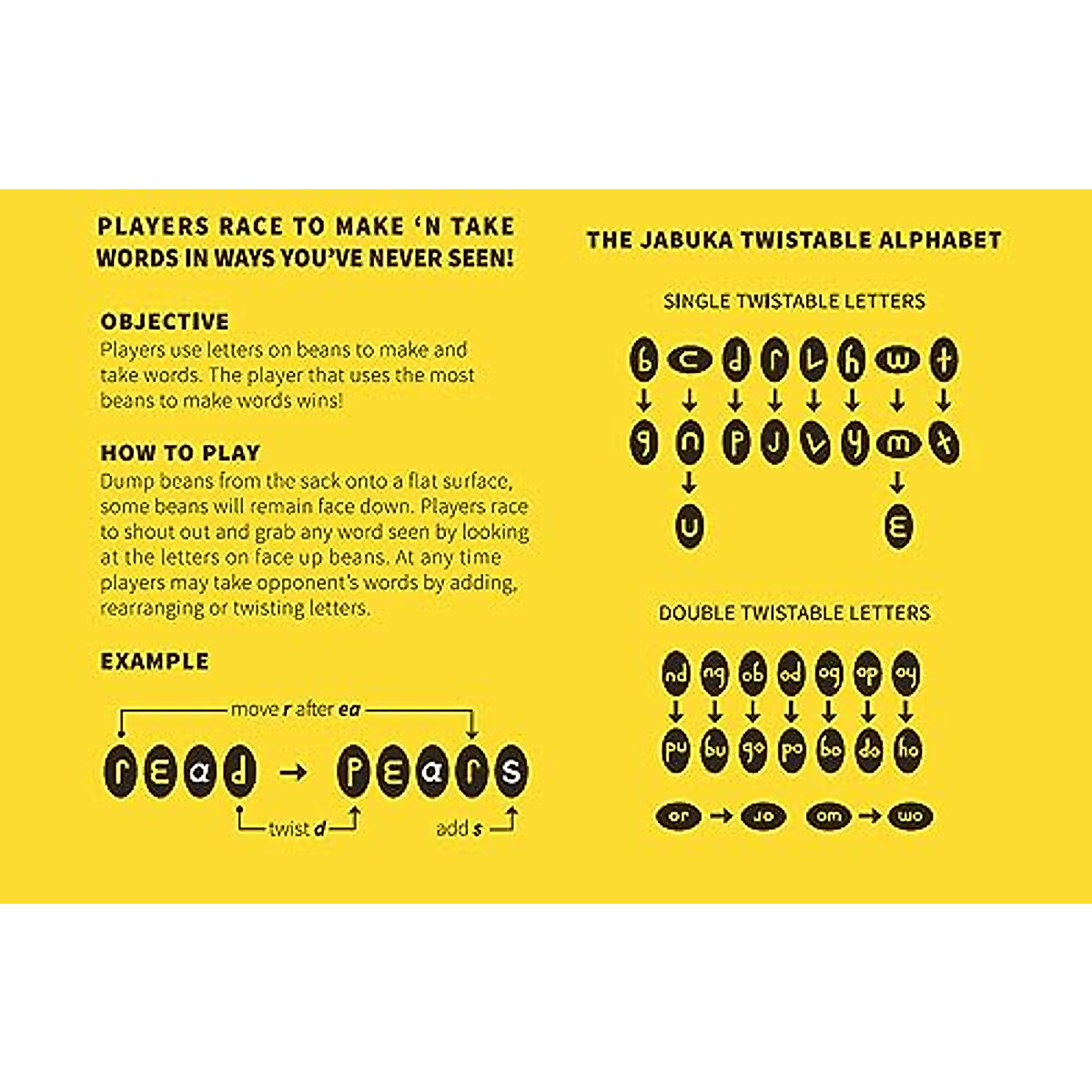 Jabuka Best Word Game Puzzle - Fun Family Games for Kids and Adults, Educational Spelling Party Game, Twistable Letter Travel Set, Portable, Word Games, Spelling Game for 2-8 Players