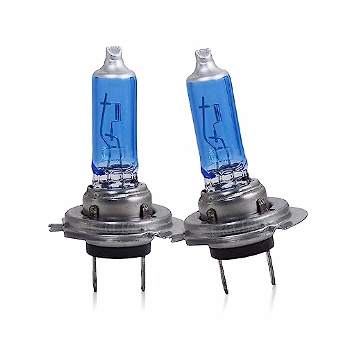 gunhunt 2 PCS H7 Halogen Headlight Bulb, PX26D Lamp Holder White Super Bright Headlamp, 12V 100W High Beam Low Beam Driving Fog Light for Most Cars, SUVs, Trucks