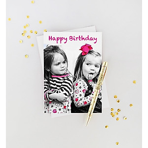 Graphique BFF’s Birthday Card | Funny Card for Best Friend | Embellished with Glitter Accents | Color-Coordinated Envelope | 5" x 7"