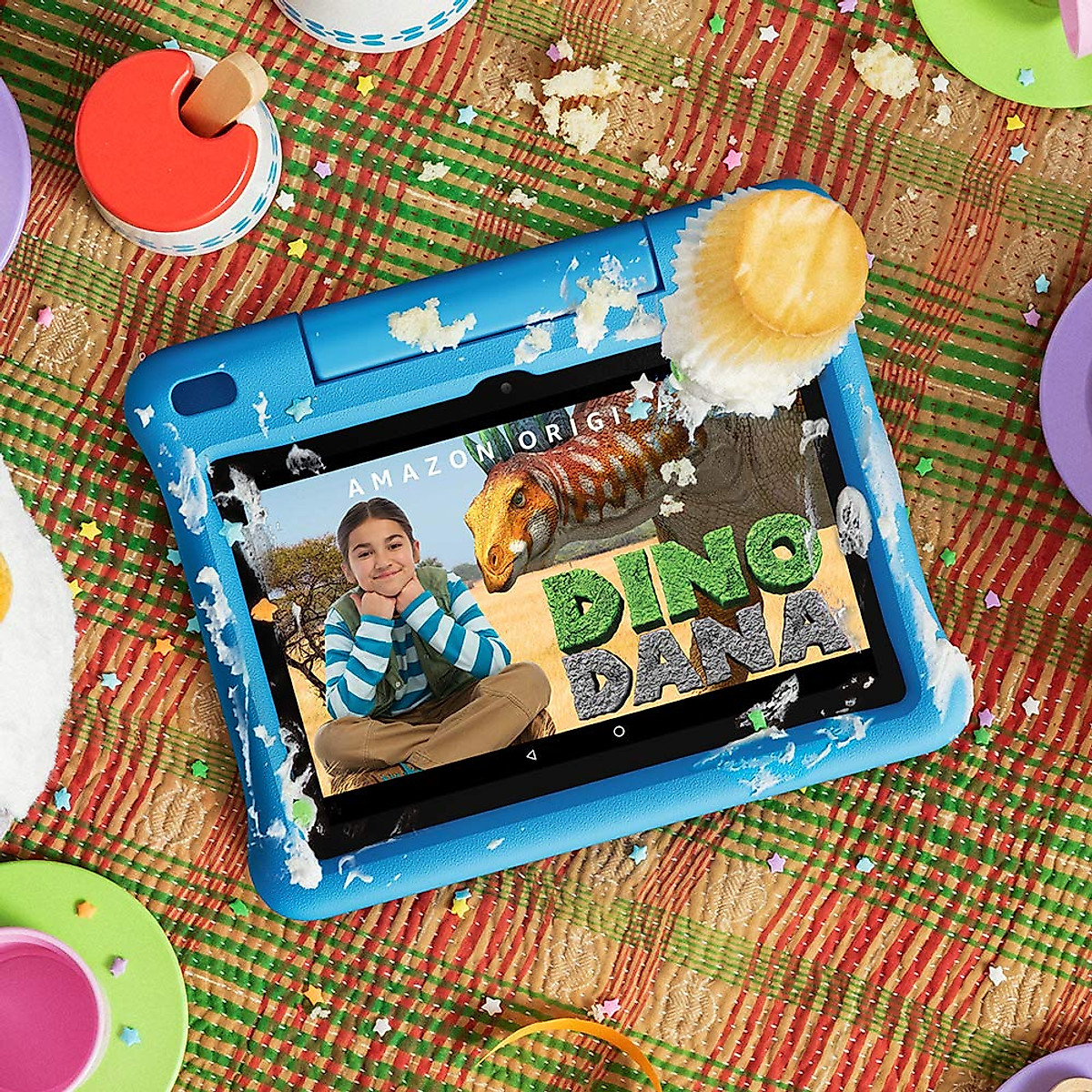 Amazon Kid-Proof Case for Fire HD 8 tablet (Only compatible with 10th generation tablet, 2020 release) Blue