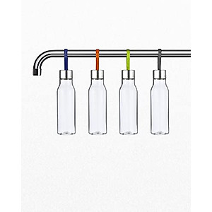 Eva Solo, bottle with carrying strap, 0.5 L, plastic, black, 28 x 10 x 10 cm, 5706631068734 503022