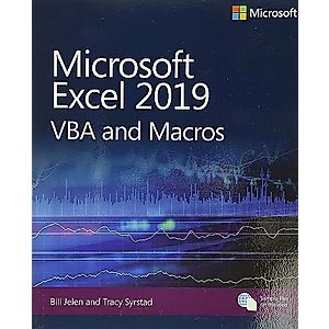 Microsoft Excel 2019 VBA and Macros (Business Skills)