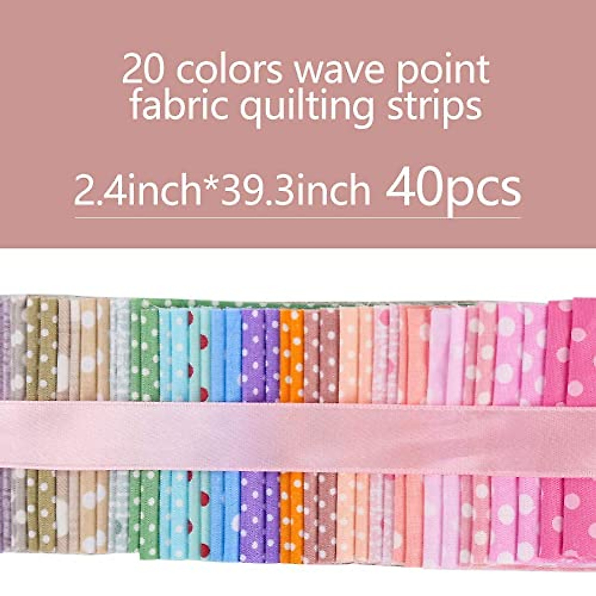 80 Patterns Jelly Roll Fabric, Roll Up Cotton Fabric Quilting Strips, Jelly Roll Fabric Strips for Quilting, Patchwork Craft Cotton Quilting Fabric, Fabric Jelly Rolls with Different Patterns