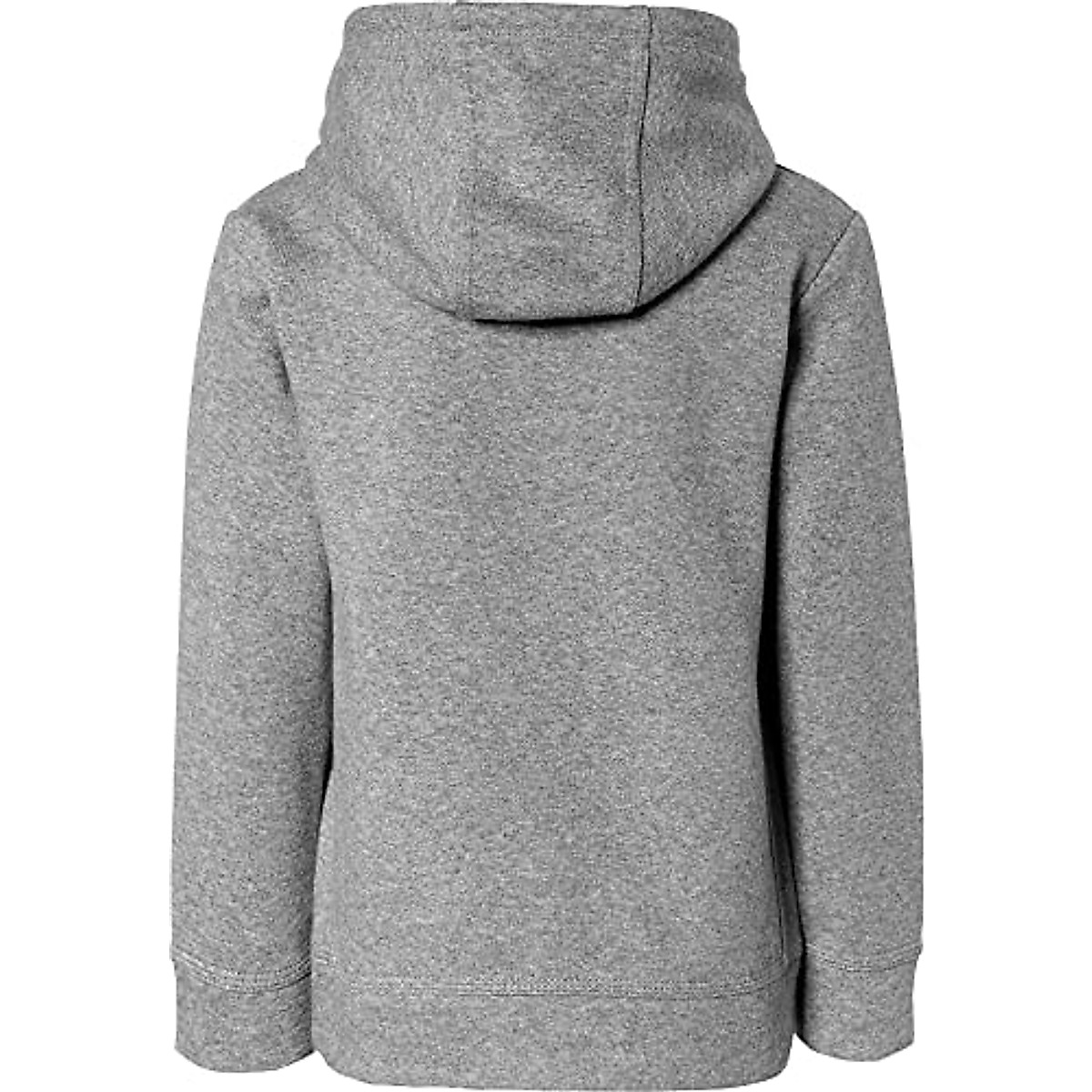 Nike Boy's Club Fleece Pullover Hoodie (Little Kids) Carbon Heather 4 Little Kids