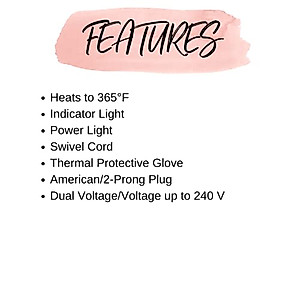 Calista FAUXblo Thermal Brush, Professional Styling Brush, Burn-Free Soft Bristles, Ionic and Ceramic Technology (1.5, Raspberry Ice)