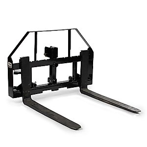 Titan Attachments Pallet Fork Frame Attachment with 36" Fork Blades, Fits Cat I & II Tractors, Rated 4,000 LB