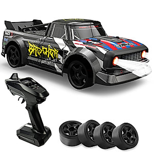 Cheerwing 1:16 Remote Control Car 2.4G 4WD RC Drift Car 40KM/H High Speed Brushless Fast Truck for Kids and Adults