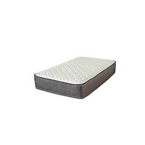 Greaton, 9-Inch Pocketed Coil Rolled Medium Plush Mattress for Adjustable Bed, Queen Size
