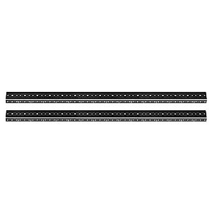 Reliable Hardware Company RH-16-SRR-A Rack Rail, 16, Black