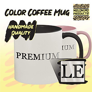 Molandra Products Bonsai Whisperer - 11oz Ceramic Colored Inner & Handle Coffee Mug, Maroon