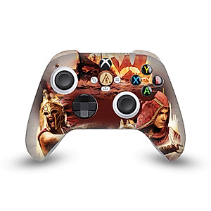 Head Case Designs Officially Licensed Assassin's Creed Kassandra Odyssey Artwork Vinyl Sticker Gaming Skin Case Cover Compatible with Xbox Series X / S Controller