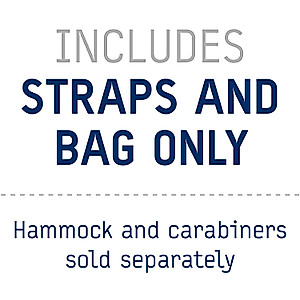 ENO Atlas Suspension System - Tree Strap for Hammock - Accessories for Camping, Hiking, and Backpacking - Black/Royal