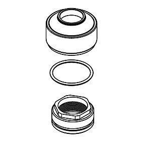 Moen 52002 Commercial Cartridge Nut, O-Ring, Cover, 8200 Series