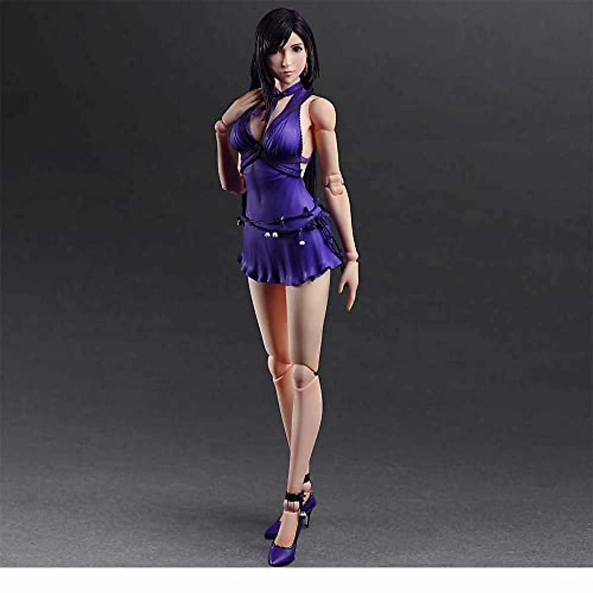 Square Enix Final Fantasy VII Remake: Tifa Lockhart (Dress Ver.) Play Arts Kai Action Figure
