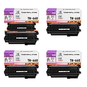 Toner Refill Store Compatible Toner Cartridge Replacement for HP 651A Works with HP Laserjet Enterprise 700 Color MFP M775dn M775f M775z M775z Plus Printers (Black, Cyan, Magenta, Yellow, 5 Pack)