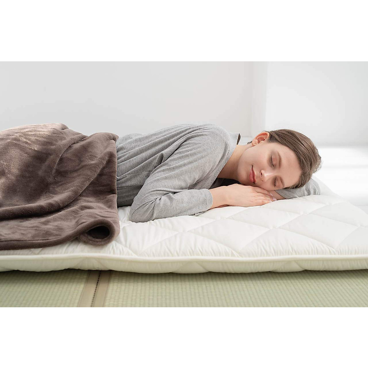 BJDesign Japanese Traditional Igusa (Rush Grass) Tatami Floor Mattress Tatami mat, Full XL. Made in Japan (Full XL)